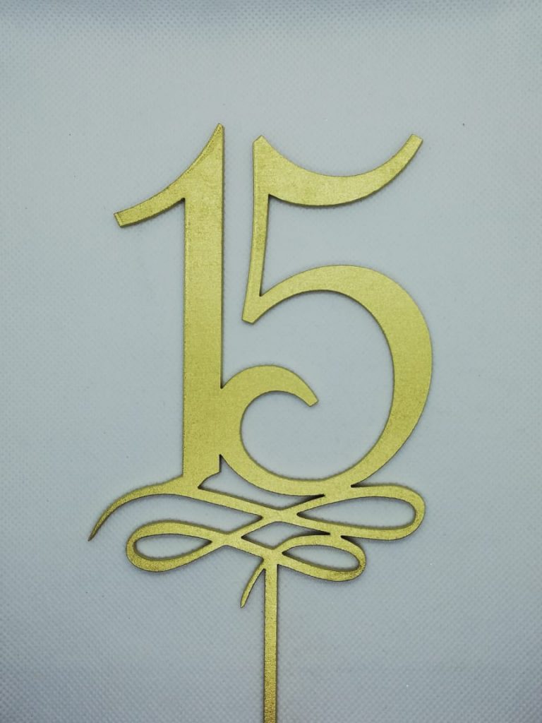 Topper grande de MDF #15 – Artisabor (Arte y Sabor)