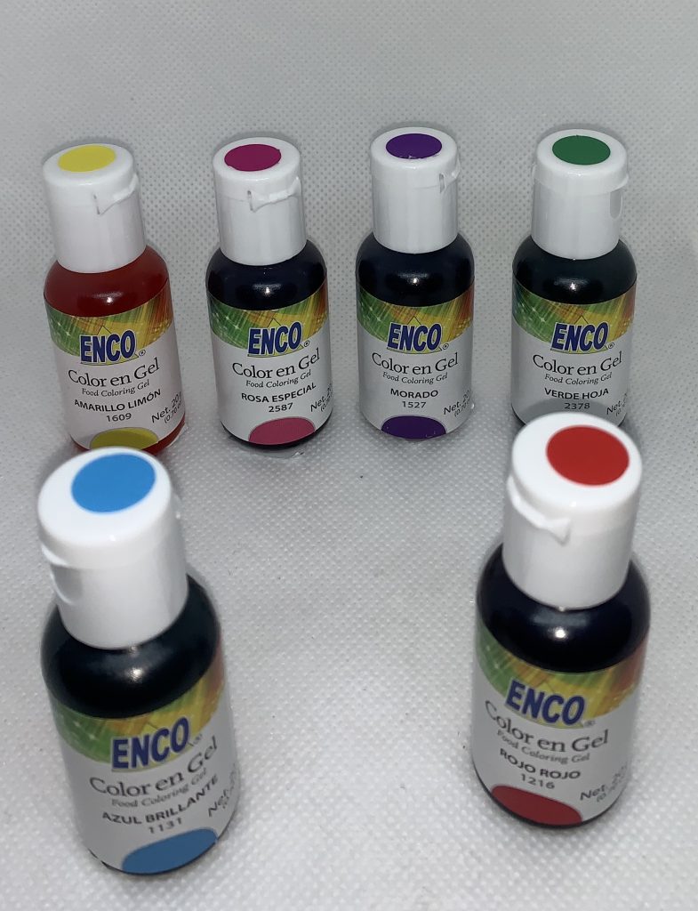Kit de Colorantes en Gel Enco c/6 botes de 20 grs. KCB – Artisabor ...
