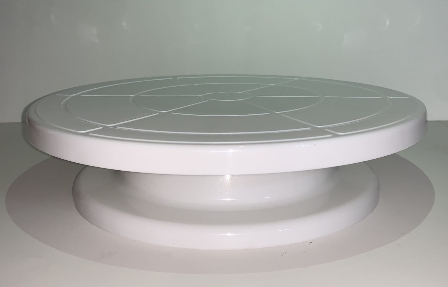 Base Giratoria Blanca de Plástico. TOL931 – Artisabor (Arte y Sabor)